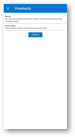 Using PhishNotify on Outlook (Desktop/Web/Mobile) - PhishSim ...