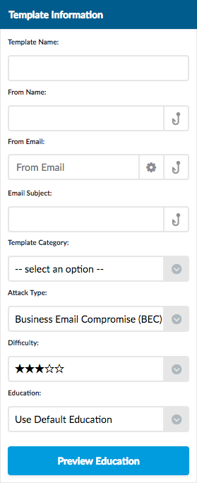 PhishSim Template Editor - PhishSim™ - Phishing Simulator - Infosec Insiders
