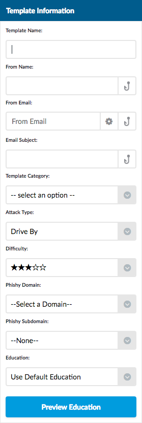 PhishSim Template Editor - PhishSim™ - Phishing Simulator - Infosec Insiders